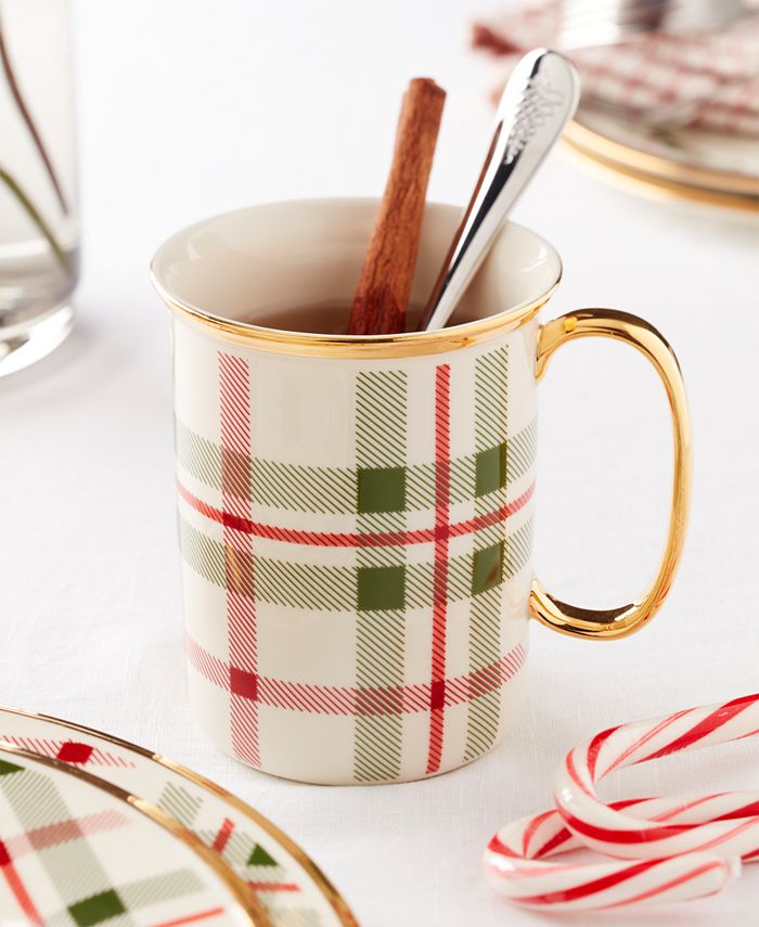 Lenox Holiday Plaid Dinnerware Collection - Macy's