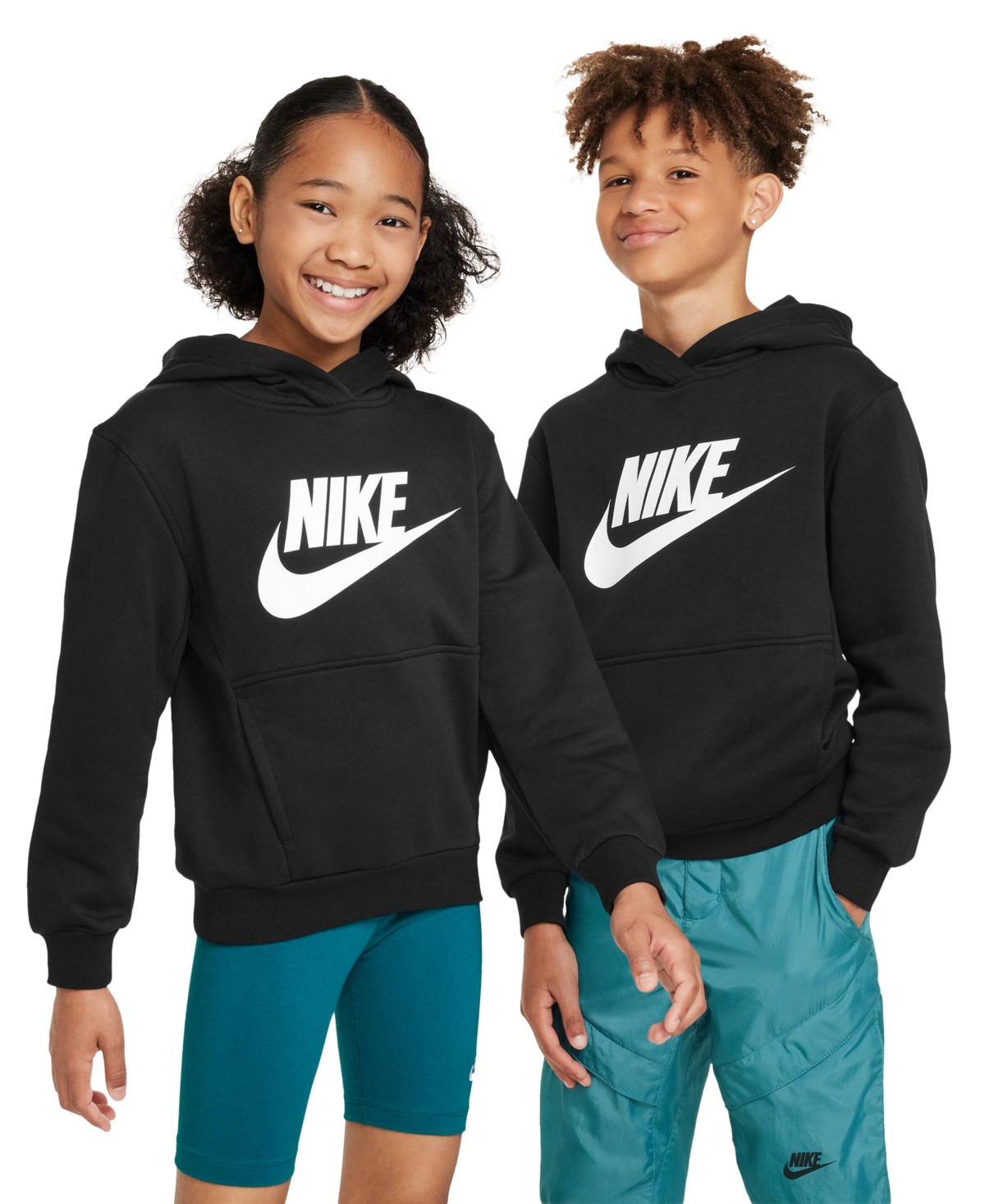 Click here for Nike Big Kids Sportswear Club Fleece Hoodie - Blac... prices