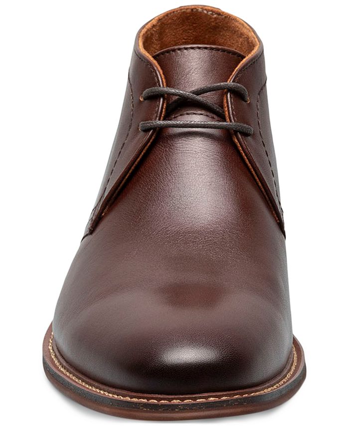 Stacy Adams Men's Martindale Leather Plain Toe Chukka Boots - Macy's