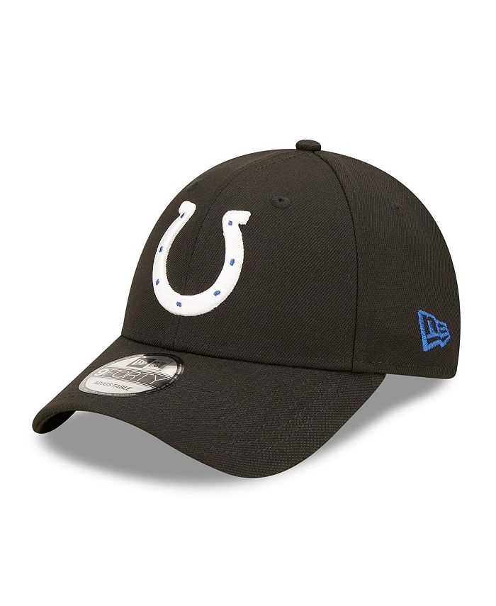 New Era Men's Black Indianapolis Colts The League 9FORTY Adjustable Hat ...