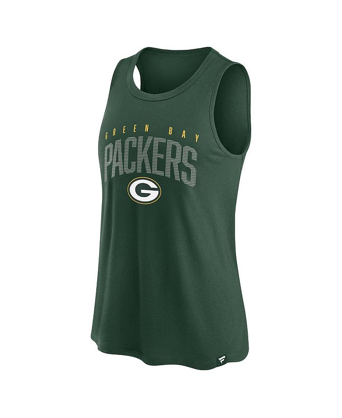 Fanatics Women's Green Green Bay Packers Classic Rhine Tank Top - Macy's