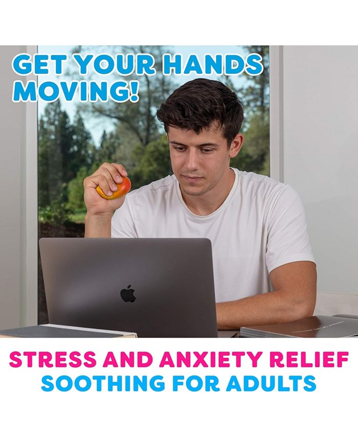 Power Your Fun Arggh Mini Stress Balls for Adults and Kids - 3 Pack ...