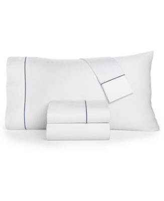 Charter Club Damask Designs Solid Hem 550-Thread Count Cotton 4-Pc ...