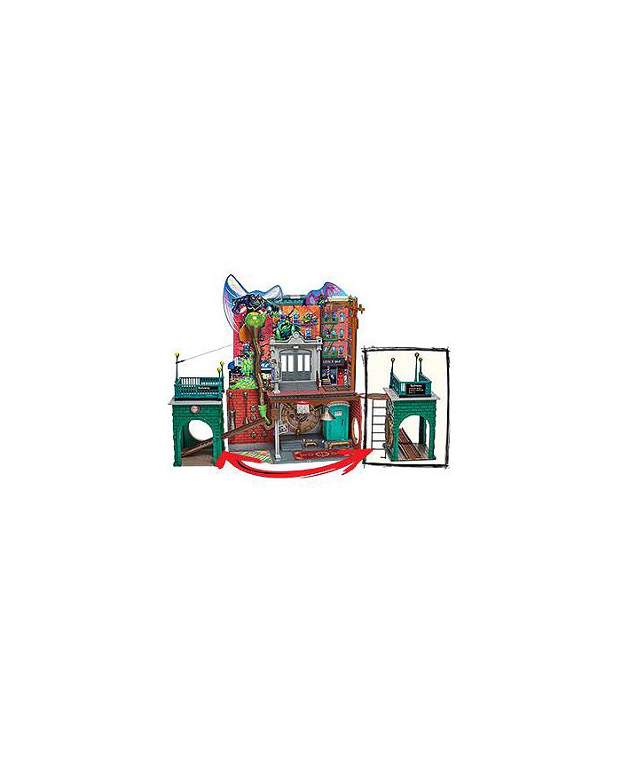 TEENAGE MUTANT NINJA TURTLES TMNT Movie Sewer Lair Playset - Macy's