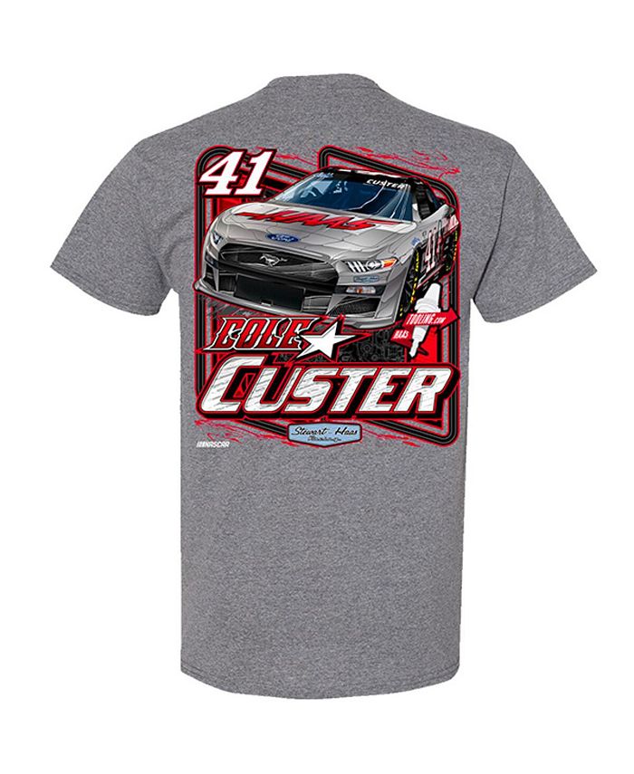 Stewart-Haas Racing Team Collection Men's Heathered Gray Cole Custer ...