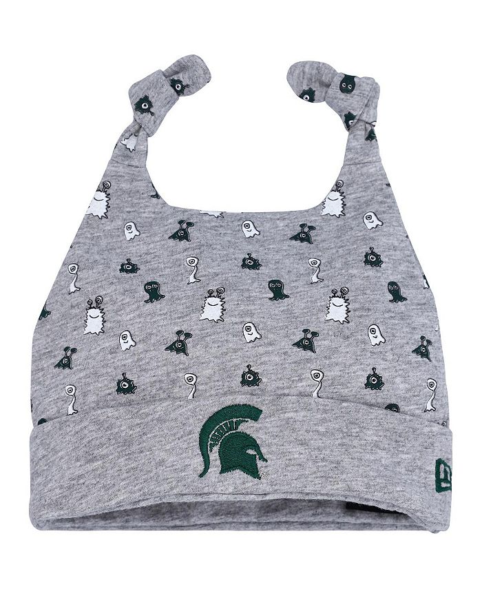 New Era Newborn and Infant Boys and Girls Heather Gray Michigan State ...