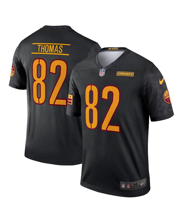 Nike Men's Logan Thomas Black Washington Commanders Alternate Legend ...