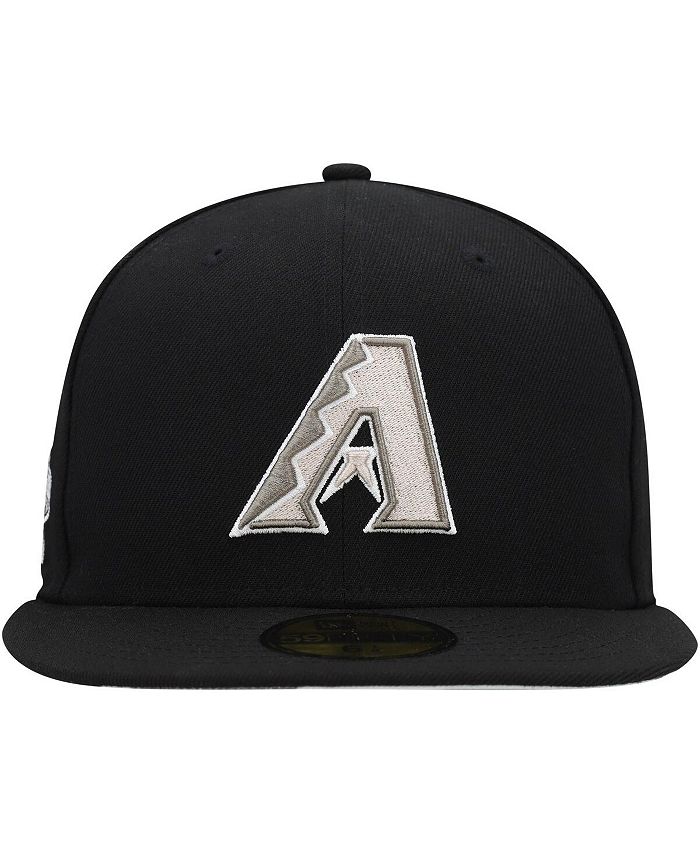 New Era Men's Black Arizona Diamondbacks Chrome Camo Undervisor 59FIFTY ...