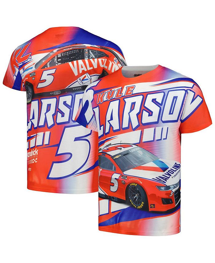 Hendrick Motorsports Team Collection Men's White Kyle Larson Valvoline ...