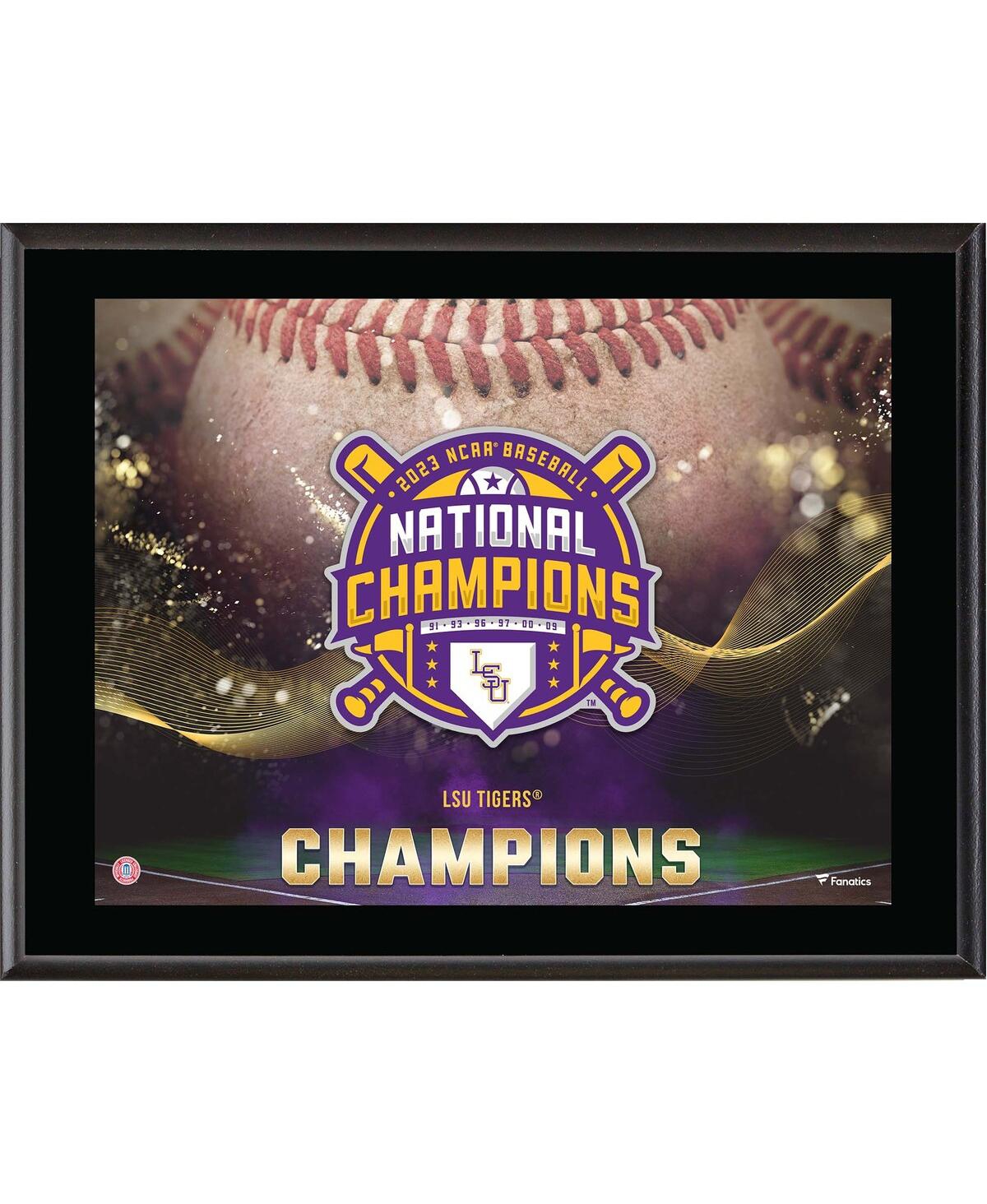 Fanatics Authentic Lsu Tigers 2023 College World Series Champions 10.5 ...