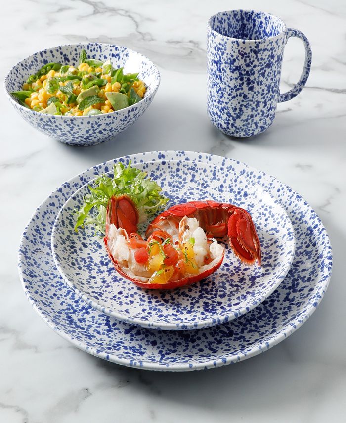 Martha Stewart Warham 16 Piece Dinnerware Set, Service for 4 - Macy's