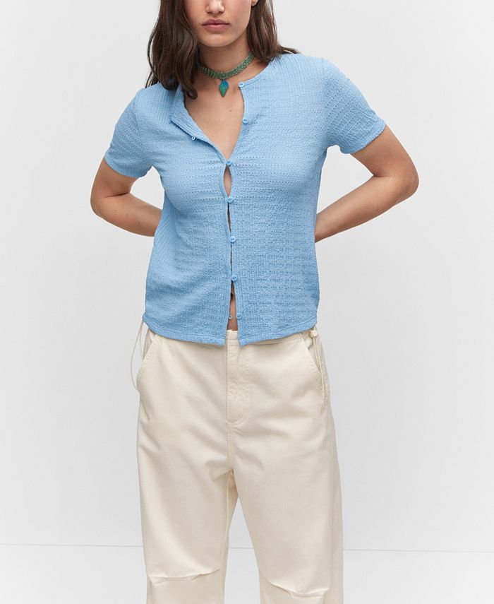 MANGO Women's Parachute Trousers - Macy's