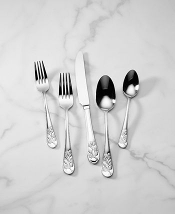 Lenox Chestnut Ridge 65-Piece Flatware Set, Service for 12 - Macy's