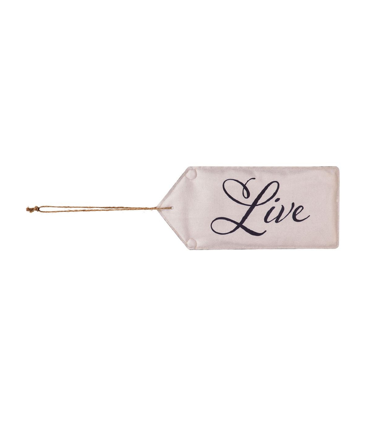 Click here for Evergreen Live Door Tag - Off-white prices
