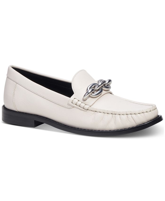 COACH Women's Jess Chain-Strap Moccasin Loafers - Macy's