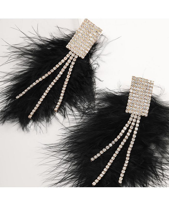 Aaliyah Feather Post Earring - Macy's
