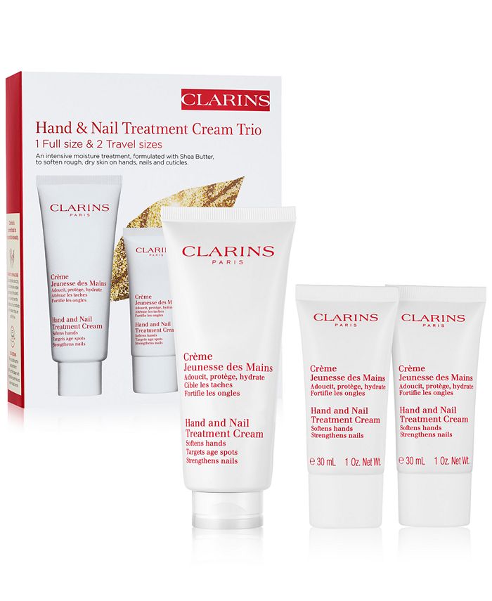 Clarins 3-Pc. Hand & Nail Treatment Cream Set - Macy's