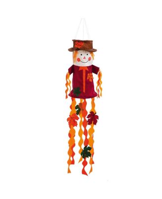 Evergreen Sculpted Scarecrow Windsock - Macy's
