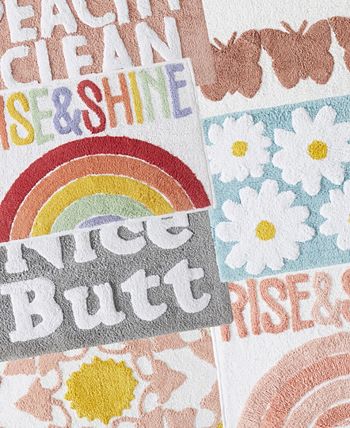 Jessica Simpson Lorena Cotton Bath Rug, 20" x 32" - Macy's