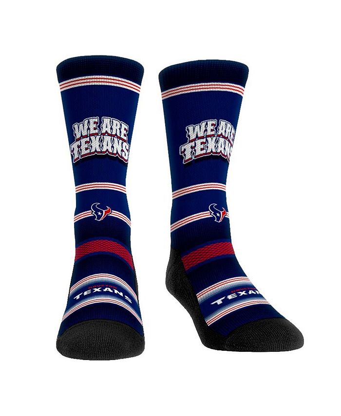 Rock 'Em Men's and Women's Socks Houston Texans Team Slogan Crew Socks ...