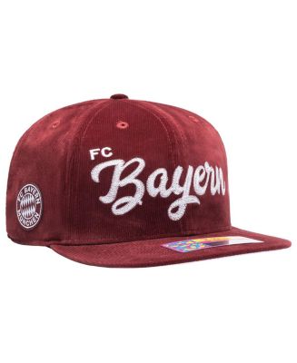 Men's Crimson Bayern Munich Plush Snapback Hat - Macy's