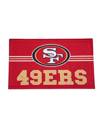 San Francisco 49ers Embossed Door Mat - Macy's