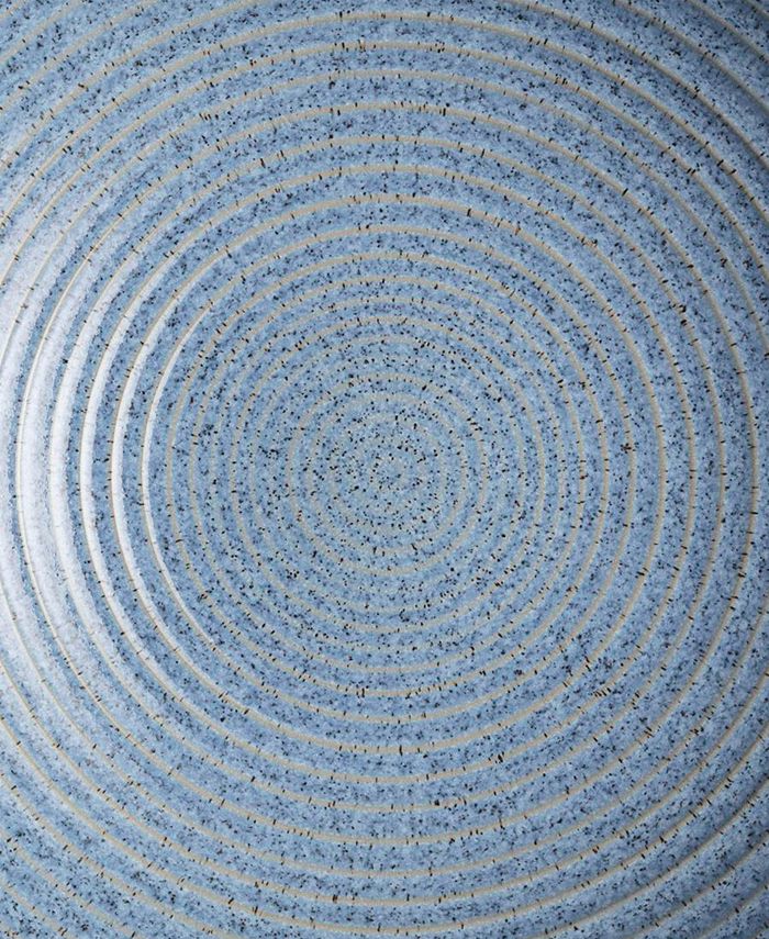 Denby Studio Blue Flint Medium Ridged Bowl - Macy's