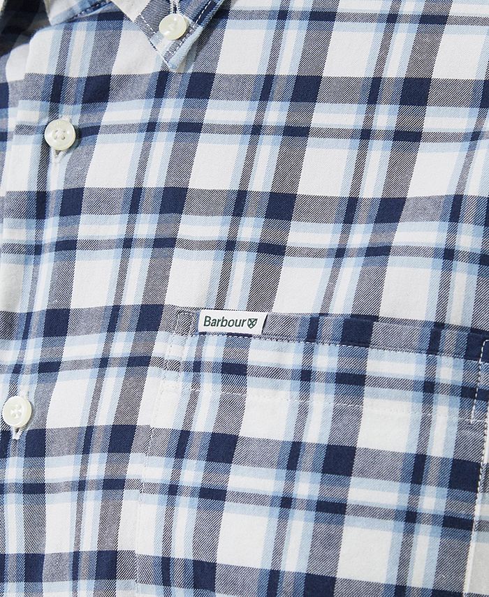 Barbour Men's Regular-Fit Turville Check Shirt - Macy's