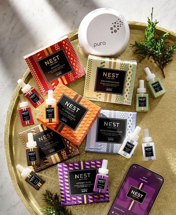 NEST New York 2-Pc. Holiday Pura Smart Home Fragrance Diffuser Refills ... NEST New York 2-Pc. Holiday Pura Smart Home Fragrance Diffuser Refills ...