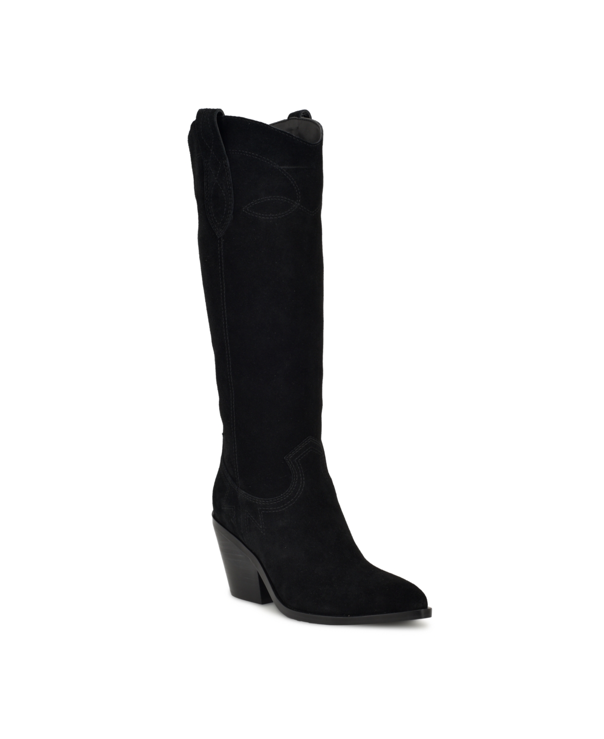 Click here for Nine West Womens Smash Stacked Block Heel Cowboy B... prices