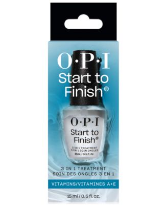 OPI Start To Finish 3 In 1 Treatment - Macy's