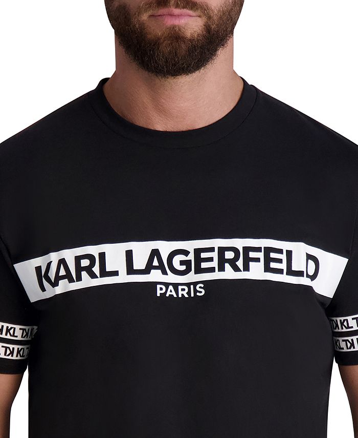 KARL LAGERFELD PARIS Men's Logo T-Shirt - Macy's