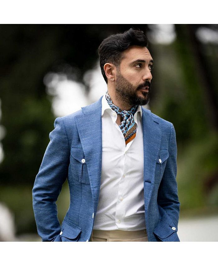 Elizabetta Men's Toscana - Silk Neckerchief for Men - Macy's