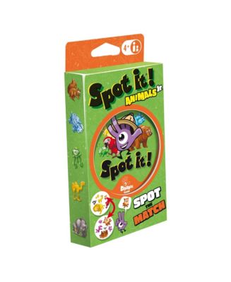 Asmodee North America, Inc. Zygomatic Spot It Jr. Animals Eco Blister ...