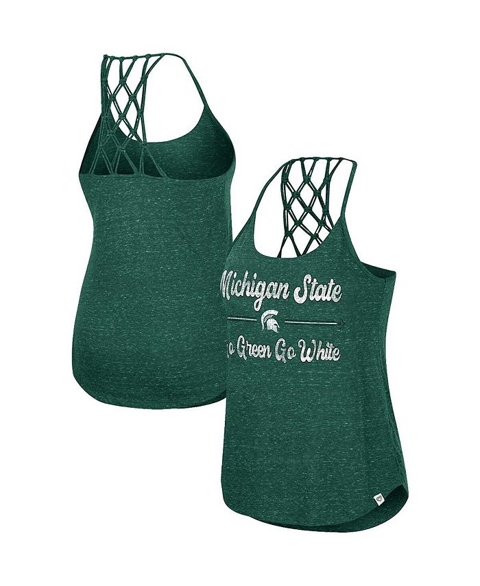 Colosseum Women's Green Michigan State Spartans Glenda Macrame ...