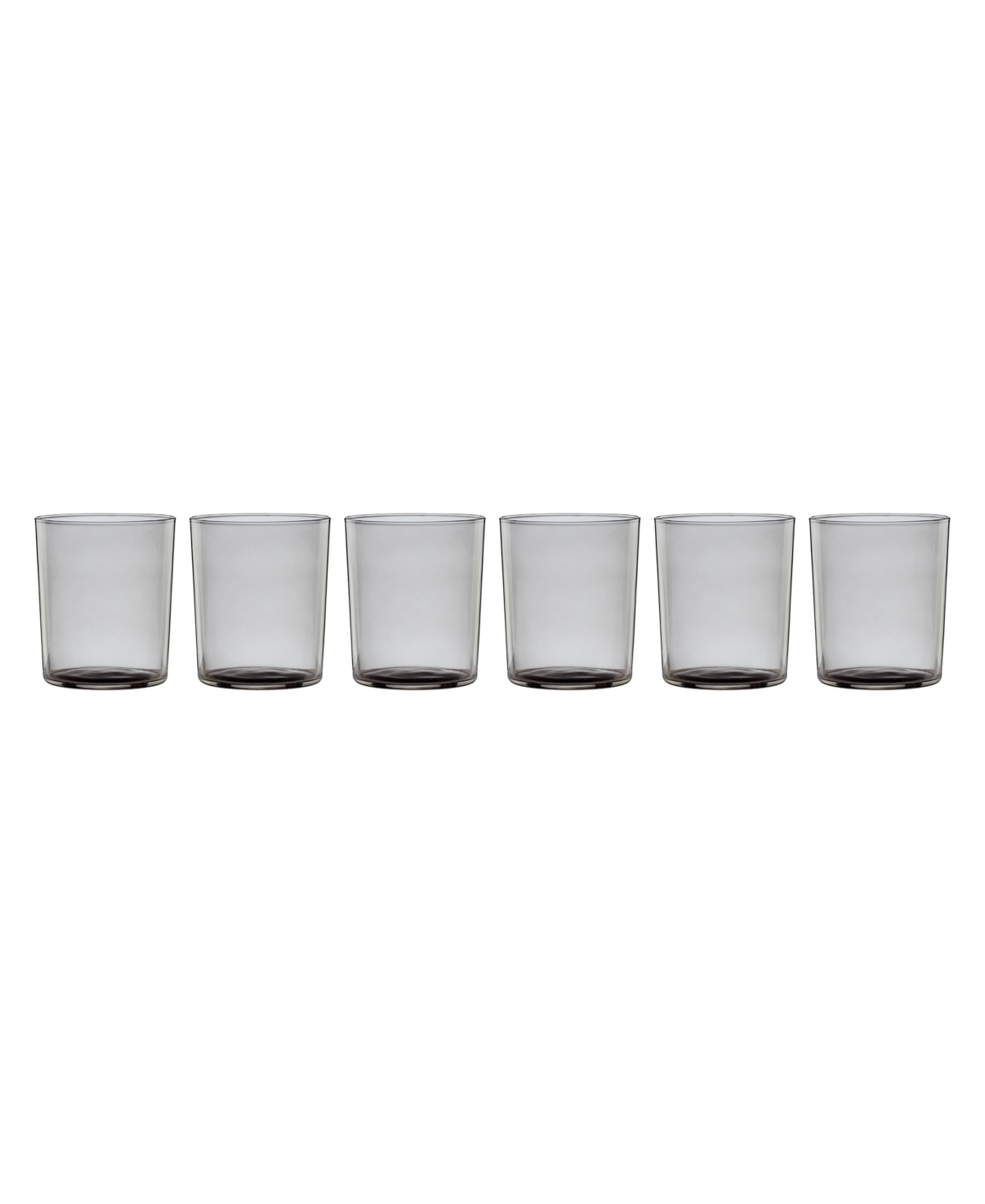 Click here for Oneida Stackables Smoke Tall Glasses  Set of 6 - T... prices