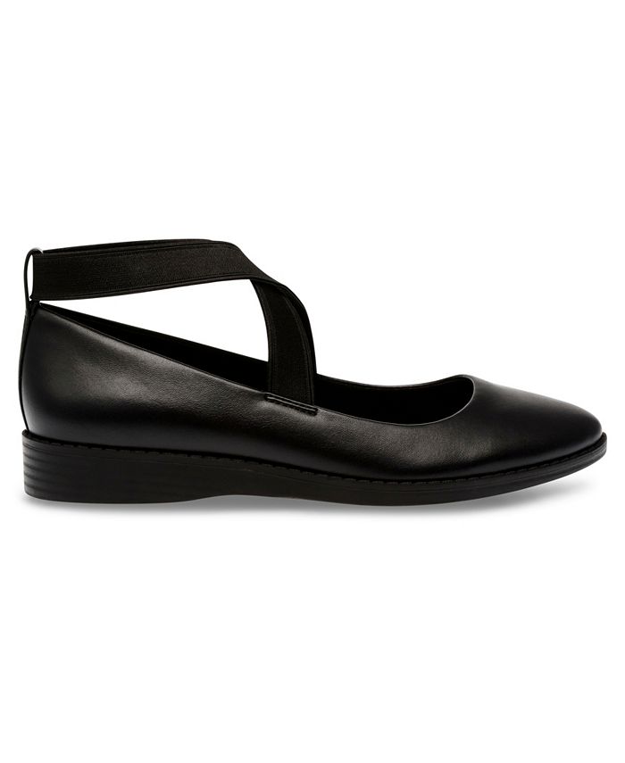 Anne Klein Women's Saige Elastic Strap Flats - Macy's