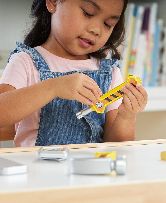 Rubble & Crew Rubble's Construction Tool Belt, with 6 Piece Kids Tool ...