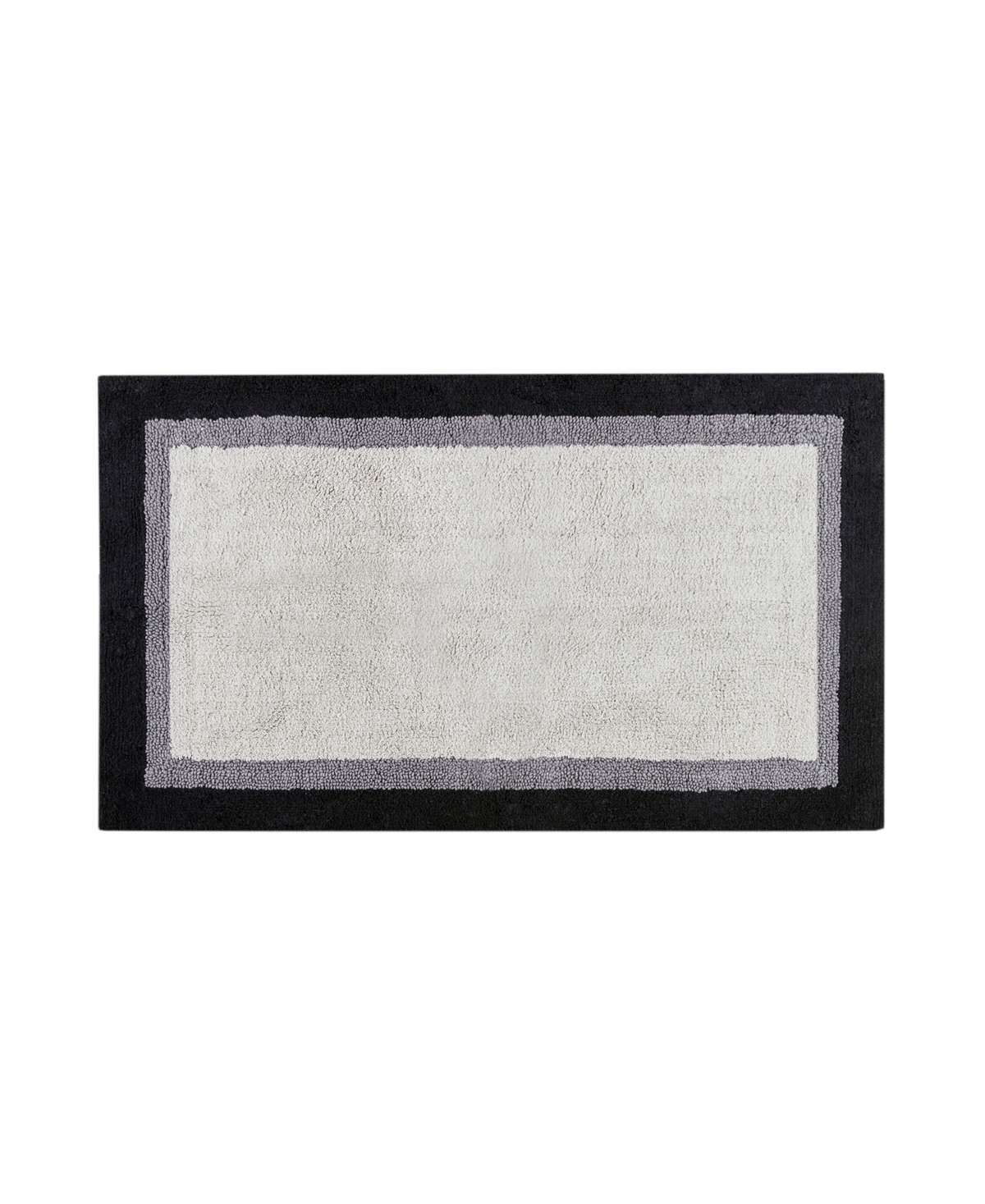 Click here for Madison Park Amherst Bath Rug  27 x 45 - Black prices