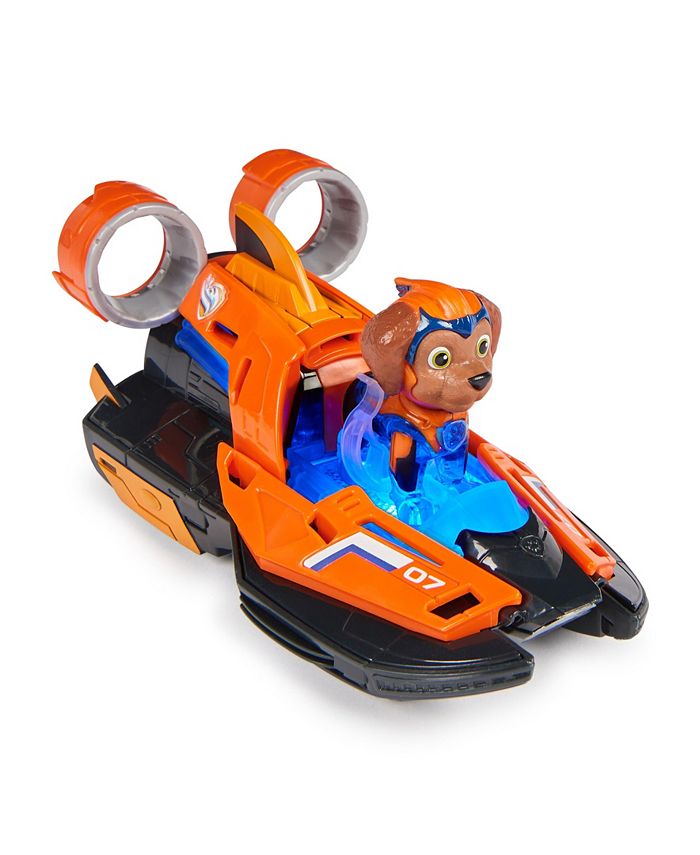 Paw Patrol The Mighty Movie, Toy Jet Boat with Zuma Mighty Pups Action ...