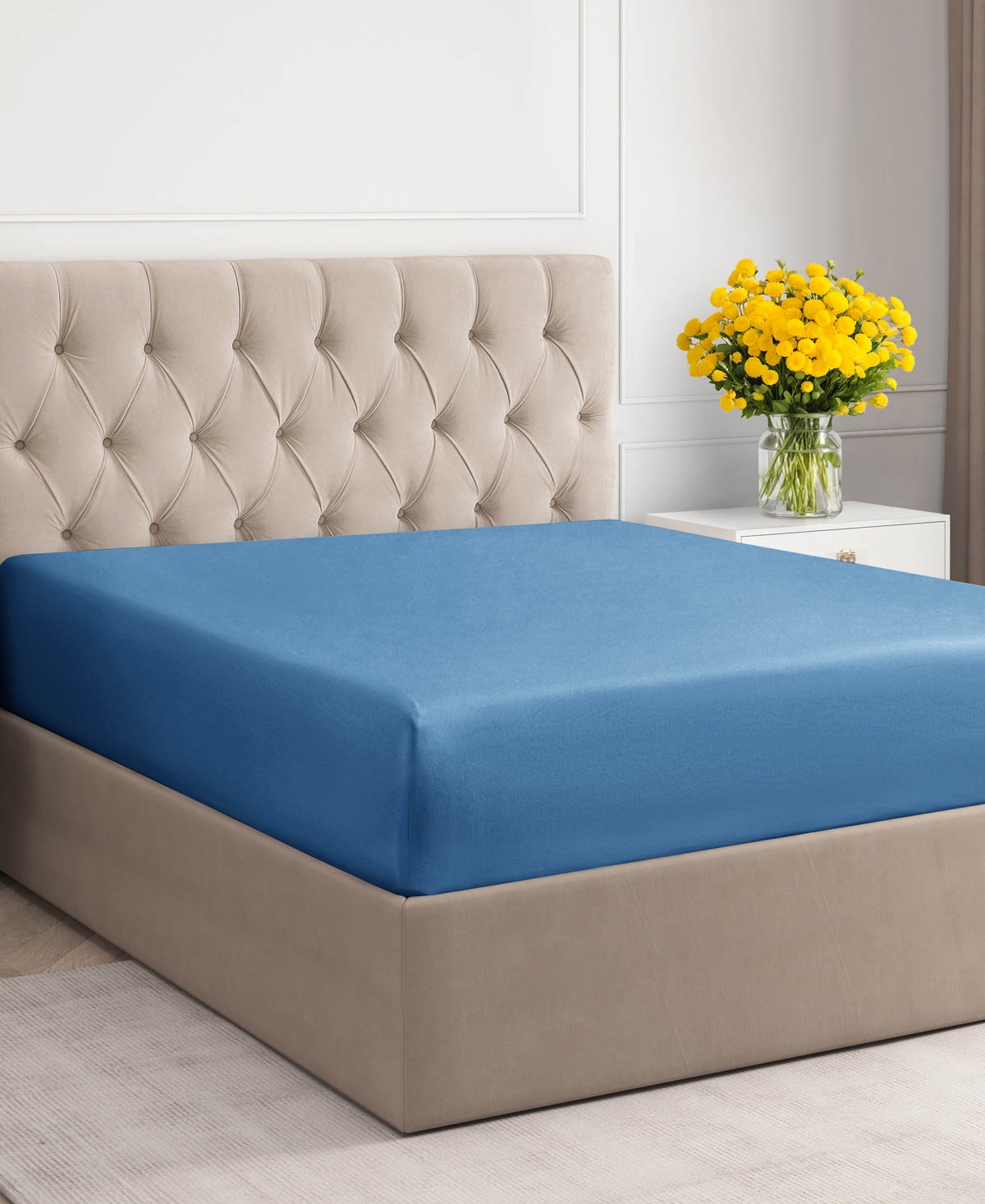 Click here for Deep Pocket 14 - 16 Inch Microfiber Fitted Sheet -... prices