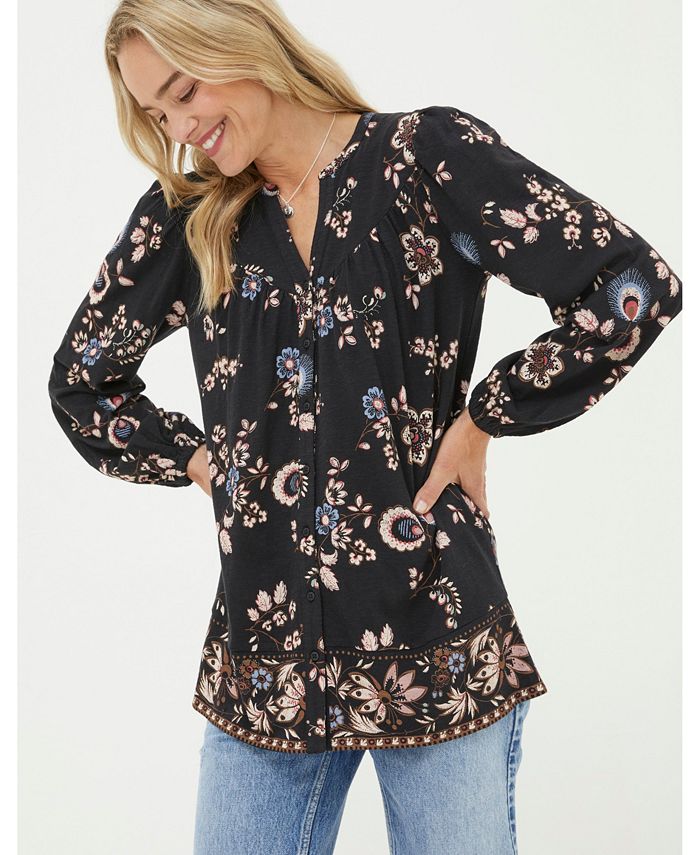 FatFace Women's Betty Fall Floral Tunic - Macy's