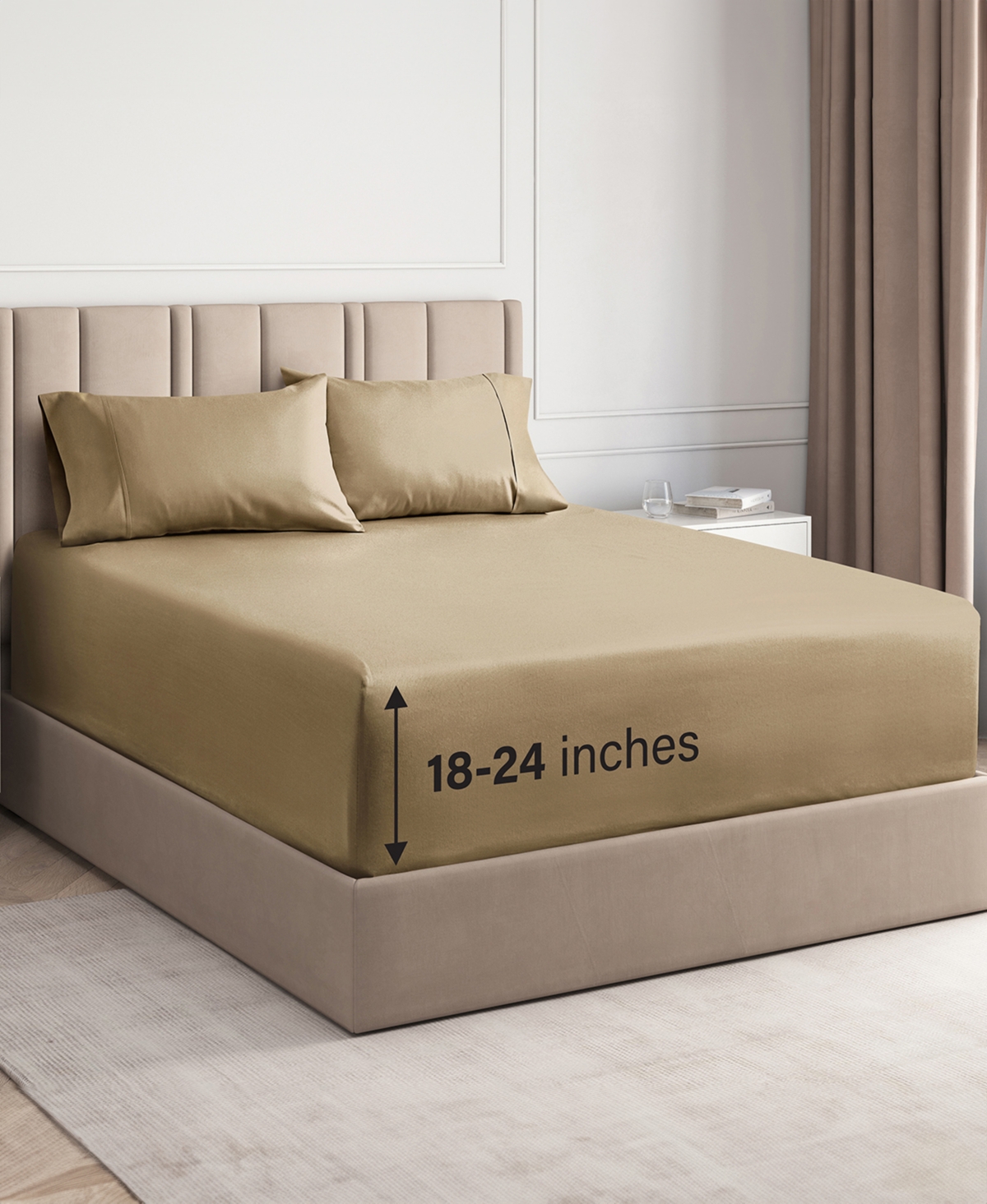 Click here for 4 Piece Extra Deep Pocket Microfiber Sheet Set - Q... prices