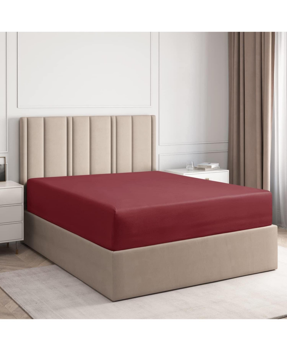 Click here for Deep Pocket 14 - 16 Inch Microfiber Fitted Sheet -... prices