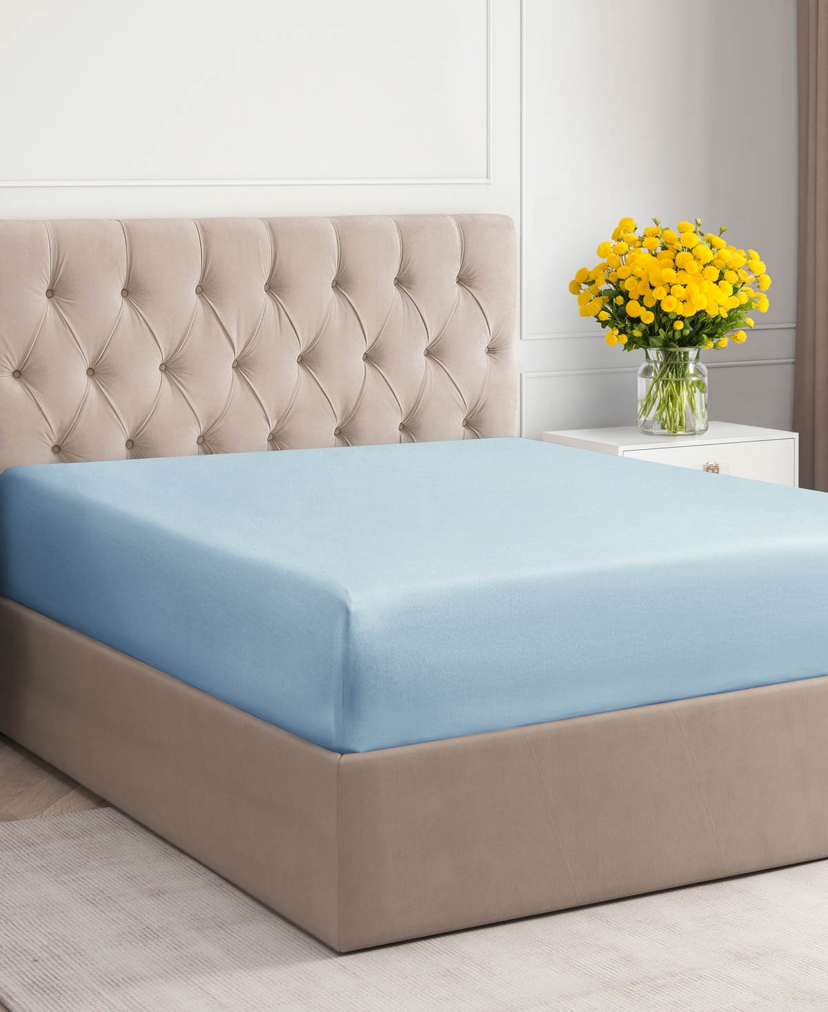 Click here for Deep Pocket 14 - 16 Inch Microfiber Fitted Sheet -... prices