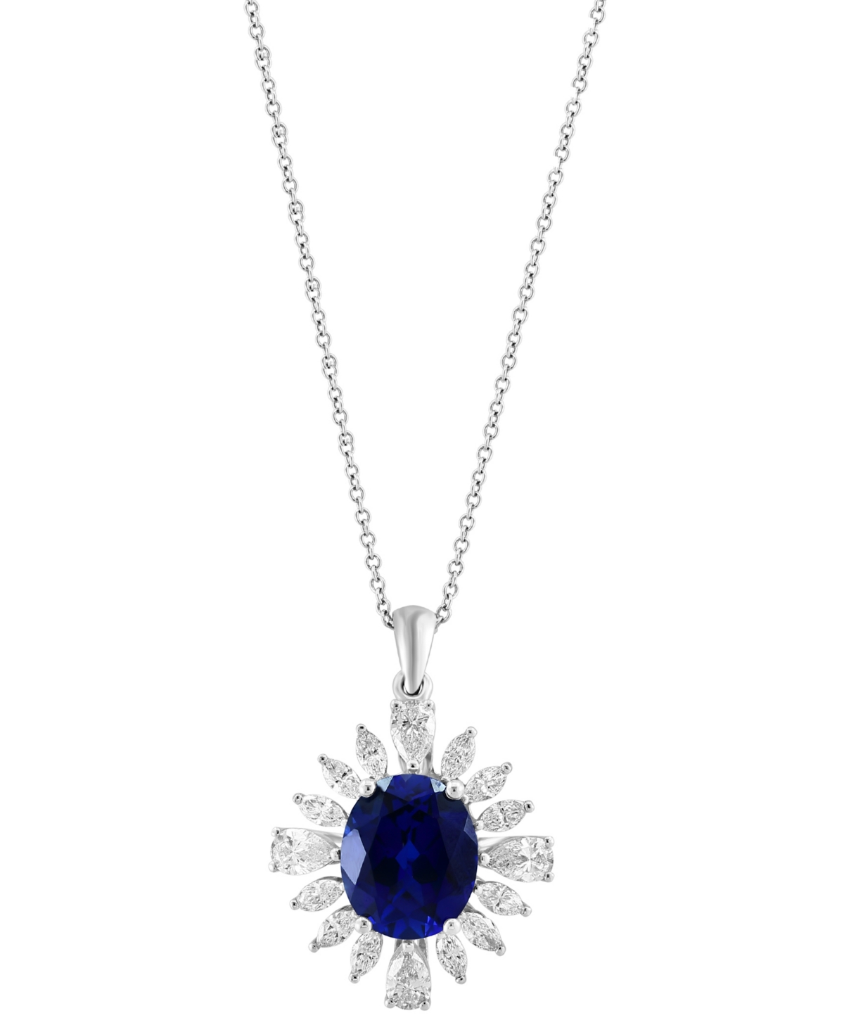 Click here for Effy Lab Grown Sapphire (4-1/2 ct. t.w.) & Lab Gro... prices