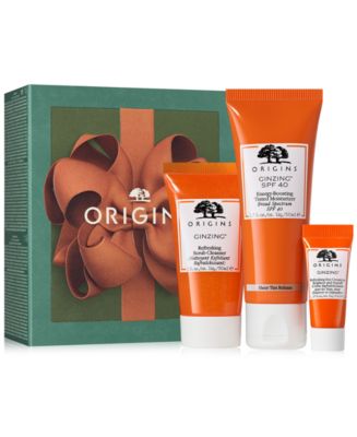 Origins 3-Pc. Brilliant Bests Ginzing™ Set - Our Trio to Refresh & Illuminate - Macy's