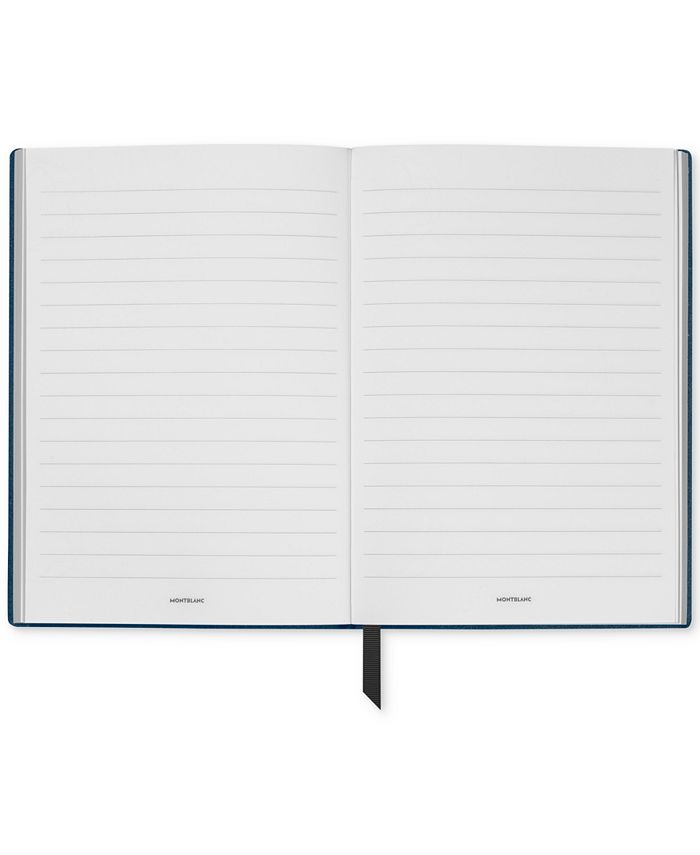 Montblanc StarWalker Space Blue Leather Notebook - Macy's