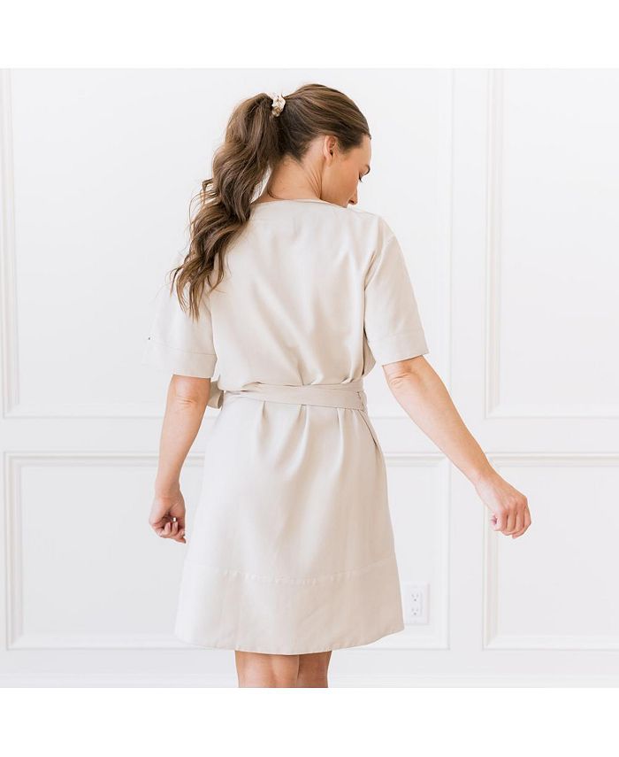 Cozy Earth Women's Coastal Comfort Wrap Dress - Macy's