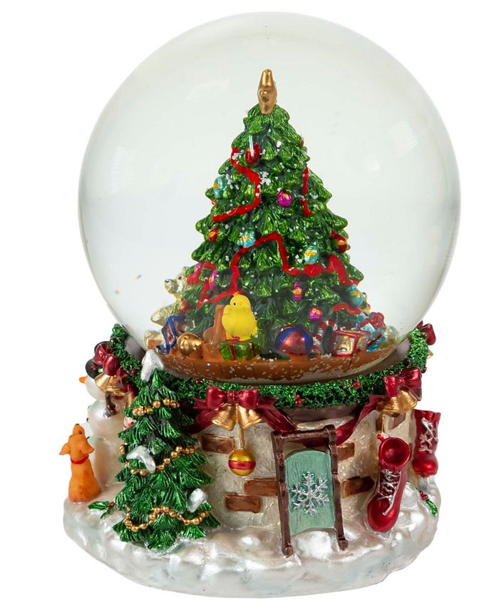 Kurt Adler 120mm Musical Christmas Tree Water Globe - Macy's